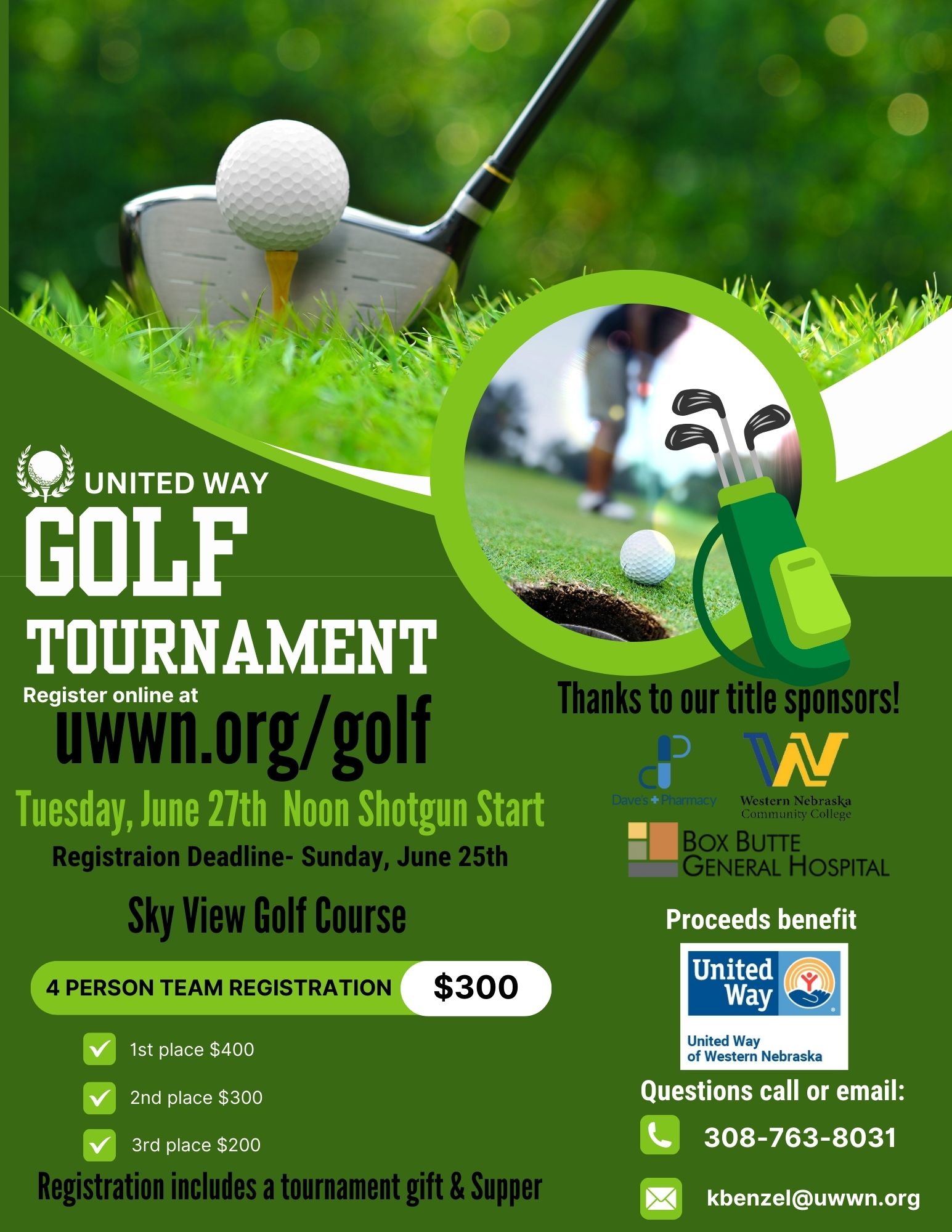 United Way Golf Tournament | United Way of Western Nebraska